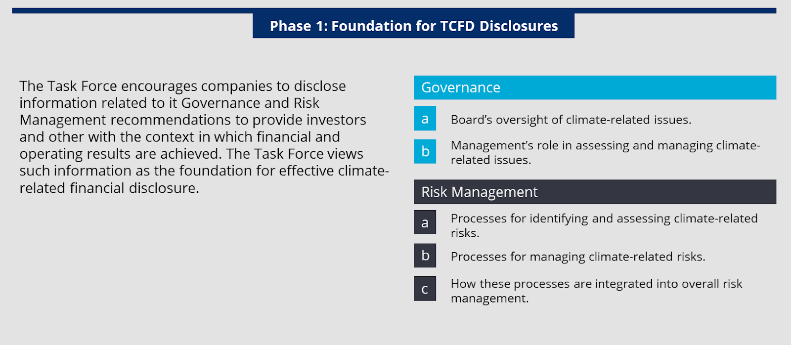 3.3 Climate Disclosure - Risk Management | IFC Beyond the Balance Sheet